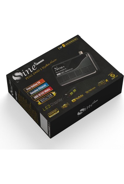 Sine Plus 2400S Hd Full Hd Uydu Alıcısı