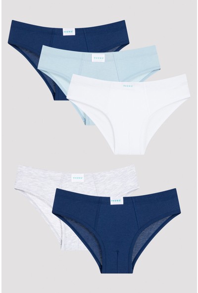 Penti Erkek Çocuk Navy Label 5li Slip Külot Penti Erkek Çocuk Navy Label 5li Slip Külot
