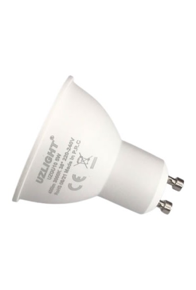 Uzlight 10 Adet 5W LED Ampul GU10 Duy Sarı Işık 3000K Uzlıght Uzlight 10 Adet 5W LED Ampul GU10 Duy Sarı Işık 3000K Uzlıght