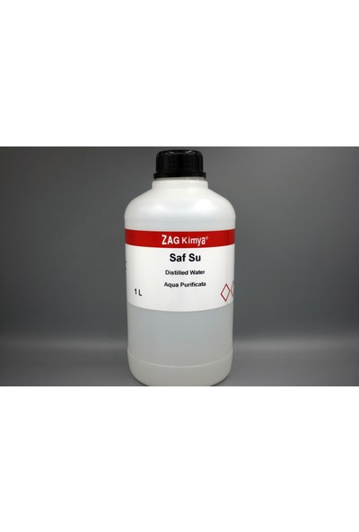 Zag Kimya Saf Su Chem Pure 1lt