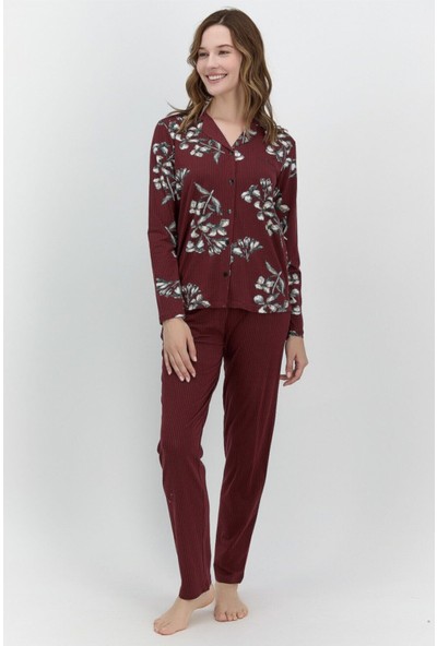 Pierre Cardin Kadın Gömlek Pijama Takımı 8033 Pierre Cardin Kadın Gömlek Pijama Takımı 8033