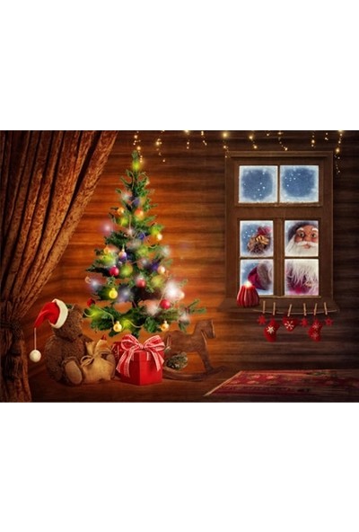 Yılbaşı Ağacı Pirinç Işıklandırma (100 Ampul)