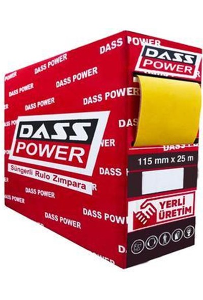 Power Rulo Soft Sünger Zımpara 115*25 mt 150 Kum Power Rulo Soft Sünger Zımpara 115*25 mt 150 Kum