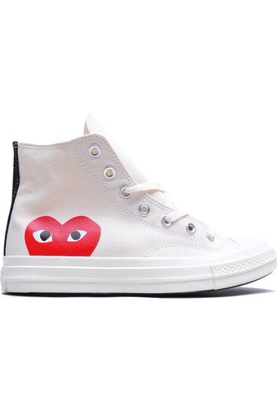 Converse Cdg Play x 1970S Kadın Sneakers Spor Ayakkabı (Yurt Dışından)