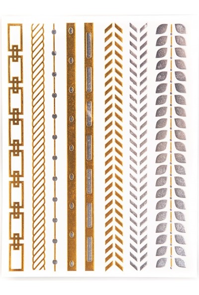 Artisan By Sıla Bacak Tattoo Silver ve Gold 13