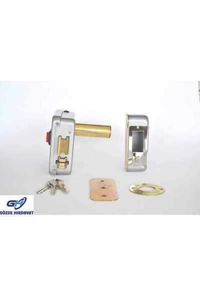 Otomatsan 52MM Inox Kapı Otomat Elektrikli Apartman Kilidi Otomatsan 52MM Inox Kapı Otomat Elektrikli Apartman Kilidi