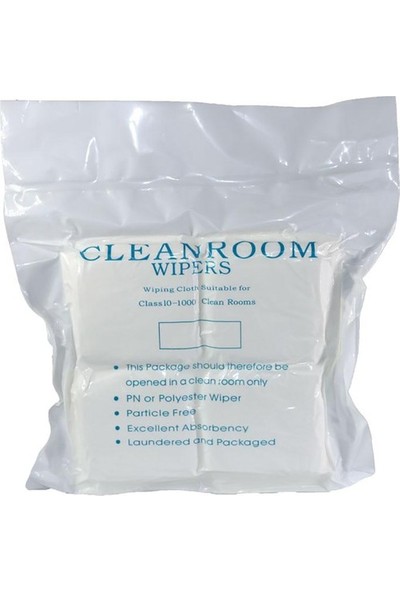 Clean Room Cleanroom Wipers Anti Statik Fiber Toz Temizleme Bezi