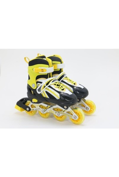 Furkan Toys Ayarlanabilir Çocuk Pateni 2+2 Teker Alıştırma Teker ve Numara Ayarlı Başlangıç Pateni S (31-34) Furkan Toys Ayarlanabilir Çocuk Pateni 2+2 Teker Alıştırma Teker ve Numara Ayarlı Başlangıç Pateni S (31-34)