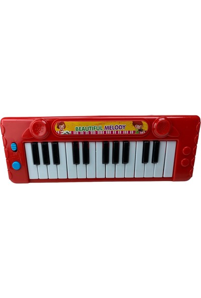Hobimtek Pilli 25 Tuşlu Mini Piyano Oyuncak Müzik Aleti Hobimtek Pilli 25 Tuşlu Mini Piyano Oyuncak Müzik Aleti