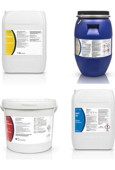 WTR Havuz %90'lık Havuz Kimyasalı Seti 25'lık WTR Havuz %90'lık Havuz Kimyasalı Seti 25'lık