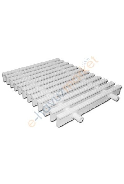 19,5 cm Çift Geçme Extra Savak Izgara 19,5 cm Çift Geçme Extra Savak Izgara