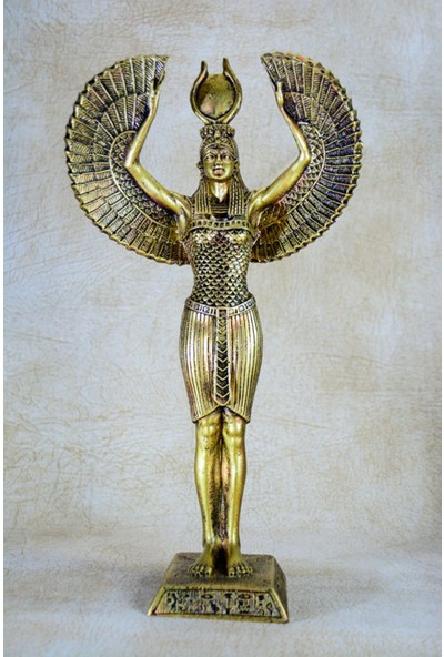 Antik Mısır Tanrıçası Isis Heykel Biblo