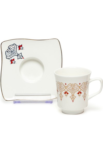 Özel Lotus 15 Mat Altın Yaldız 6'lı Çay Bardak Takımı Özel Lotus 15 Mat Altın Yaldız 6'lı Çay Bardak Takımı