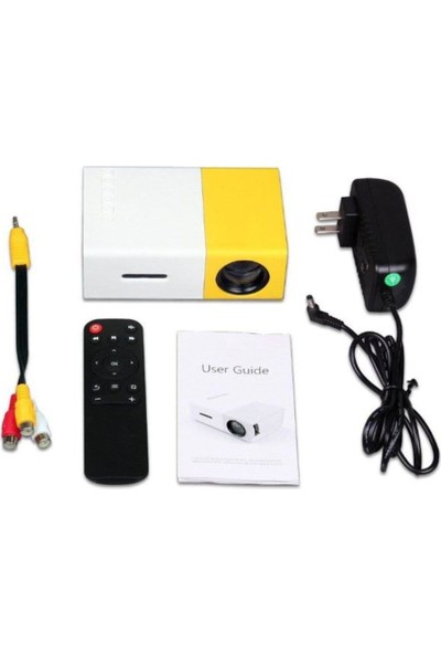 Pazariz 1920X1080 LED Mini Taşınabilir Projeksiyon Cihazı HDMI + USB Pazariz 1920X1080 LED Mini Taşınabilir Projeksiyon Cihazı HDMI + USB