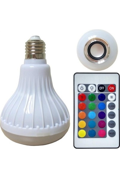 Pazariz Sesay Bluetooth Hoparlör LED Ampül Lamba Pazariz Sesay Bluetooth Hoparlör LED Ampül Lamba