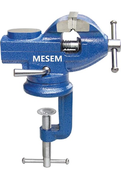 Alife Meşem Dönerli Tezgah ve Masa Mengene Mini 60 mm Alife Meşem Dönerli Tezgah ve Masa Mengene Mini 60 mm