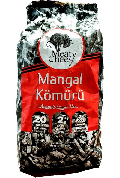 Meaty & Cheesy Özel Seçme Paraguay Kömürü (5 Kg)