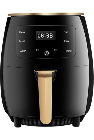 Robo Xl 4,5 Litre Siyah Air Fryer Sıcak Hava Fritözü Robo Xl 4,5 Litre Siyah Air Fryer Sıcak Hava Fritözü