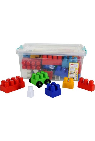 Birlik Oyuncak Süper Zeka Blokları 50 Parça Birlik Oyuncak Süper Zeka Blokları 50 Parça
