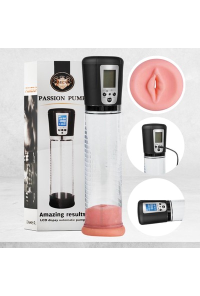 Drlove Dr.Love Led Ekranlı Usb Şarjlı Full Güçlü Vakumlu Otomatik Penis Pompası + Vajina Başlık Drlove Dr.Love Led Ekranlı Usb Şarjlı Full Güçlü Vakumlu Otomatik Penis Pompası + Vajina Başlık