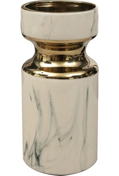 Gold - Krem Vazo 31 cm Gold - Krem Vazo 31 cm