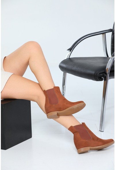 Julude Taba Kadın Gizli Ökçe Bot P-034251
