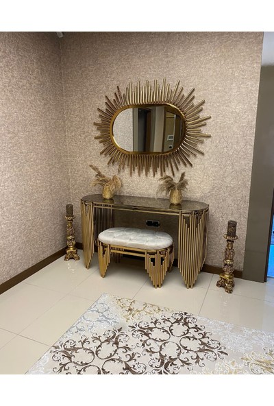 EKG Concept Piyano Model Dresuar Takımı Gold