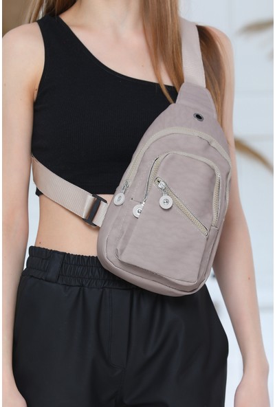 Vizon Kadın Kulaklık Çıkışlı Çapraz Omuz Çantası P-039027