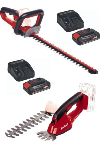 Einhell Ge-Cg 18 Li Akülü Çim ve Çalı Makası Arcurra Akülü Çit Budama 2X2.5AH Bahçe Seti Einhell Ge-Cg 18 Li Akülü Çim ve Çalı Makası Arcurra Akülü Çit Budama 2X2.5AH Bahçe Seti