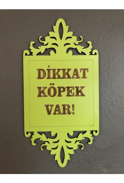 Ayveda Home Ahşap Dekoratif Dikkat Köpek Var Levhası Ayveda Home Ahşap Dekoratif Dikkat Köpek Var Levhası