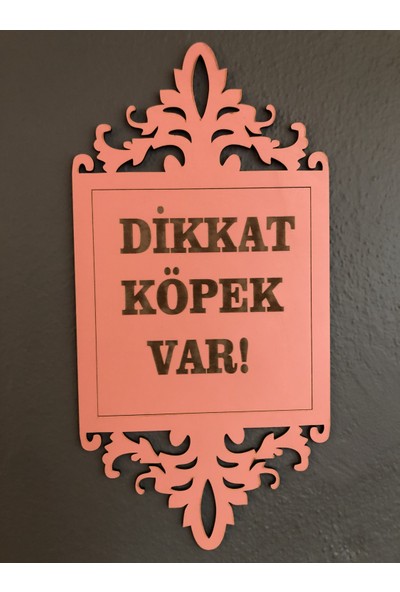 Ayveda Home Ahşap Dekoratif Dikkat Köpek Var Levhası Ayveda Home Ahşap Dekoratif Dikkat Köpek Var Levhası