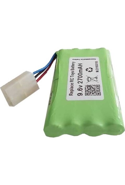 Bataryapil 9.6V 2700MAH Oyuncak Araba Bataryası Üçlü Tamiya Soket