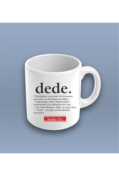 Enk Organizasyon Babalar Günü Dedelere Özel Lügat Kupa