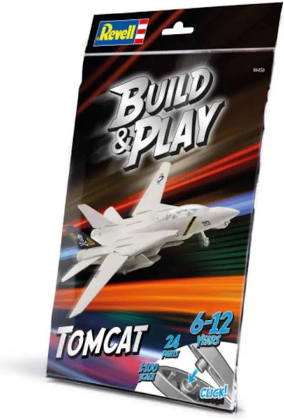 Revell Build & Play Tomcat Model Uçak 1:100 N:6450 Revell Build & Play Tomcat Model Uçak 1:100 N:6450
