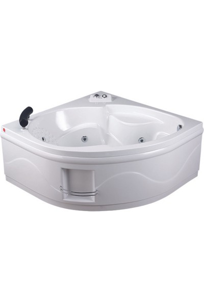 Jakuzi Center 130x130x60 (H) cm Çift Kişilik Oval Köşe Dökme %100 Akrilik Jakuzi Küvet Jakuzi Center 130x130x60 (H) cm Çift Kişilik Oval Köşe Dökme %100 Akrilik Jakuzi Küvet