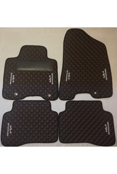 Balcıoğlu Kia Sportage 2016 - 2021 Kasa Deri Kapitone Paspas Takımı Balcıoğlu Kia Sportage 2016 - 2021 Kasa Deri Kapitone Paspas Takımı