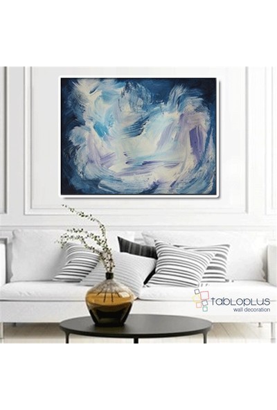 Tablo Plus White Brush Soyut Yağlı Boya Dokulu Tablo Tablo Plus White Brush Soyut Yağlı Boya Dokulu Tablo