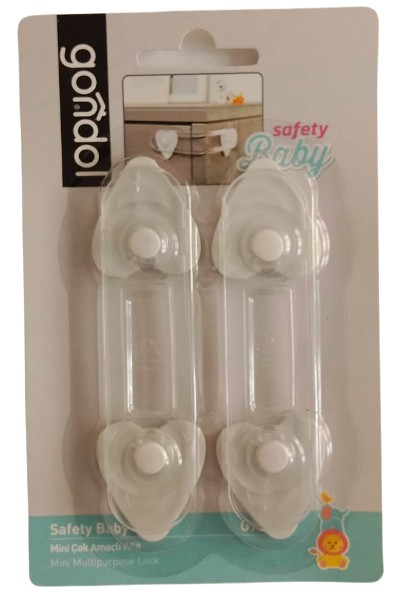 Çocuk ve Bebekler Için Çok Amaçlı Dolap ve Çekmece Kilidi 2ADET Uzunluk:11,5 cm Çocuk ve Bebekler Için Çok Amaçlı Dolap ve Çekmece Kilidi 2ADET Uzunluk:11,5 cm