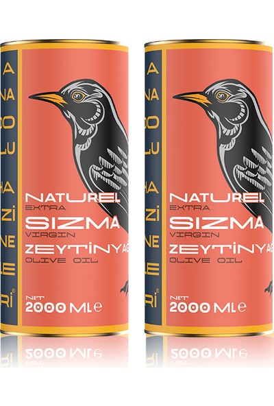 Anadolu Hazineleri 2lt Naturel Sızma Zeytinyağı 2'li Paket Anadolu Hazineleri 2lt Naturel Sızma Zeytinyağı 2'li Paket