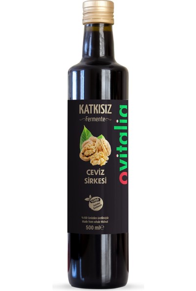 OVİTALİA CEVİZ SİRKESİ 500 ml OVİTALİA CEVİZ SİRKESİ 500 ml