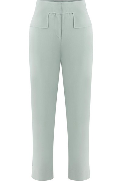 Perspective Aidens Regular Fit Boru Paça Su Yeşili Pantolon Perspective Aidens Regular Fit Boru Paça Su Yeşili Pantolon