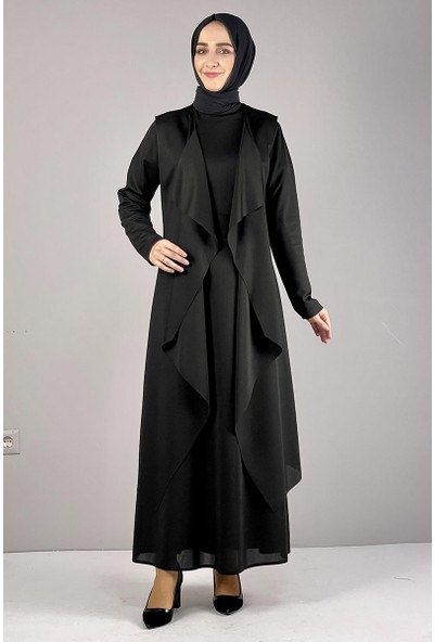 Moda Twins Ikili Tesettür Takım Siyah Moda Twins Ikili Tesettür Takım Siyah