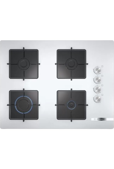 Bosch Pop 7C2O12O Ankastre Beyaz Cam Gazlı Ocak Bosch Pop 7C2O12O Ankastre Beyaz Cam Gazlı Ocak