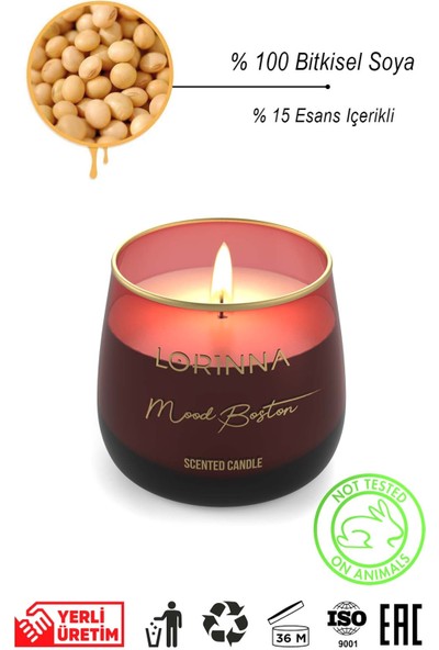 Lorinna Paris Mood Booster Kokulu Mum 160 Gr. (Mood Booster)