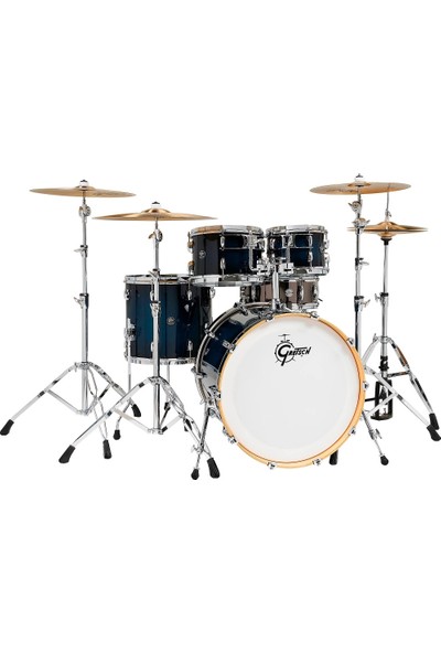 Gretsch Renown 5 Parça Akustik Davul (Gloss Antique Blue Burst) Gretsch Renown 5 Parça Akustik Davul (Gloss Antique Blue Burst)