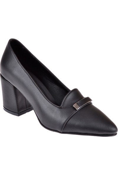 Pullman Kadın Topuklu Ayakkabı BŞK-1577 Siyah Pullman Kadın Topuklu Ayakkabı BŞK-1577 Siyah