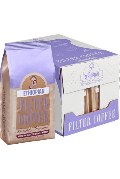 Mehmet Efendi Ethiopian Filtre Kahve Öğütülmüş 250 gr