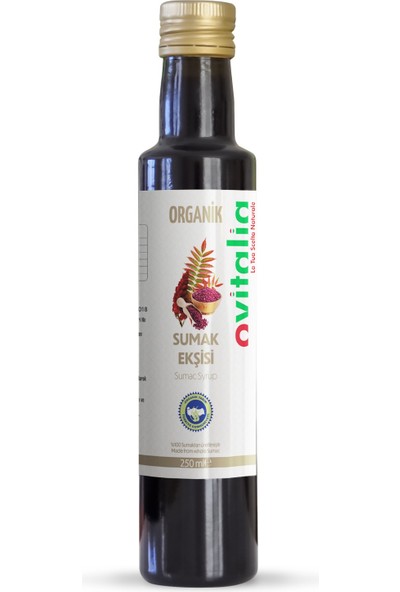 OVİTALİA ORGANİK SUMAK EKŞİSİ 340 gr OVİTALİA ORGANİK SUMAK EKŞİSİ 340 gr