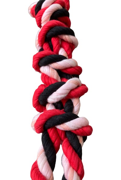 Lets Get Pet Büyük Irk Köpekler Için 6 Düğümlü Penye Halat 55 cm Lets Get Pet Büyük Irk Köpekler Için 6 Düğümlü Penye Halat 55 cm