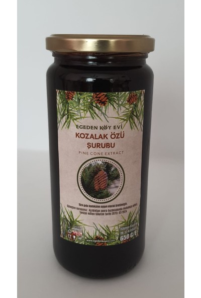 Çam Kozalak Özü Şurubu 650 gr